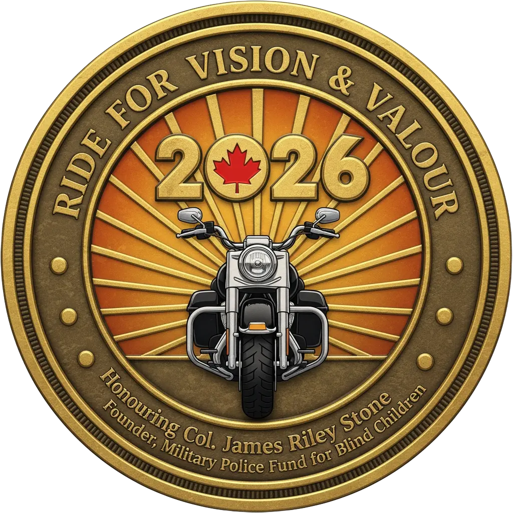 Ride for Vision & Valour Website